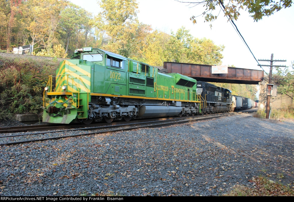 NS 1072 Illinois Terminal Heritage Unit
